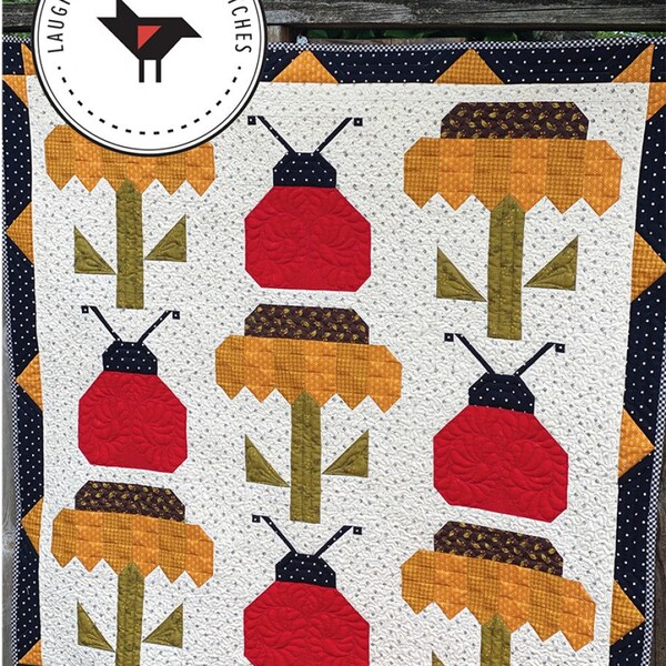 Ladybug Baby Quilt - Etsy