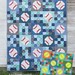 Batter up Quilt Pattern, Cluck Cluck Sew, 183, Startingstitches, Sports ...