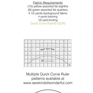 Mod Pineapples Quilt Pattern, Sew Kind of Wonderful, 418, QCR Pattern, Quick Curve Ruler Pattern ...