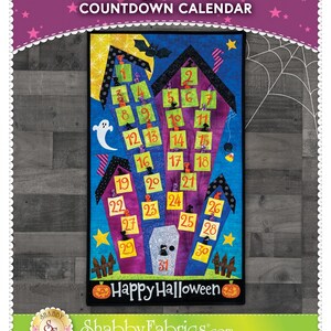 Halloween Countdown Calendar Pattern, Shabby Fabrics, Jennifer Bosworth ...