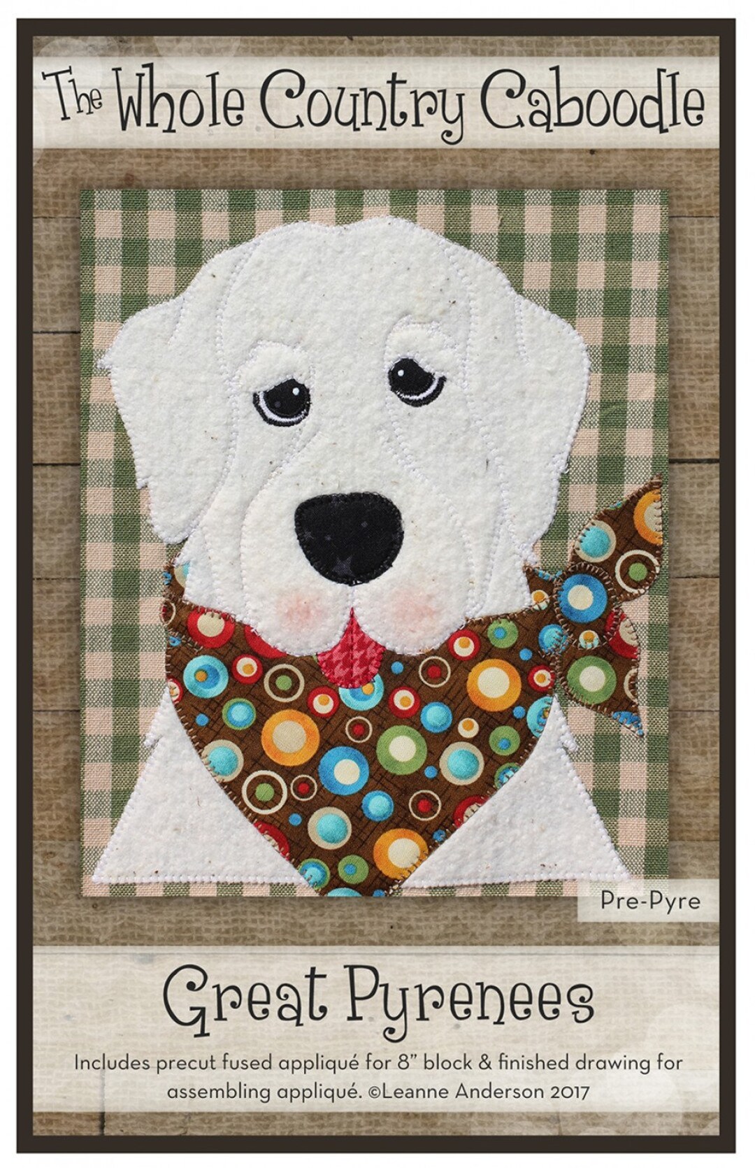 Great Pyrenees Precut Fused Applique the Whole Country - Etsy