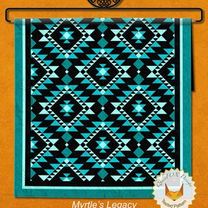 Myrtle's Legacy Quilt Pattern, Quilt Fox Designs, Judit Hajdu ...