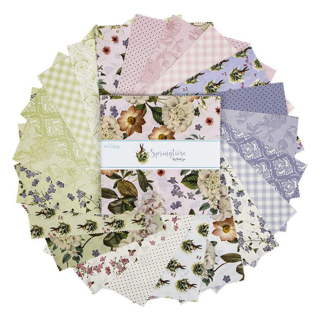 Springtime Layer Cake Riley Blake Designs My Mind's Eye - Etsy