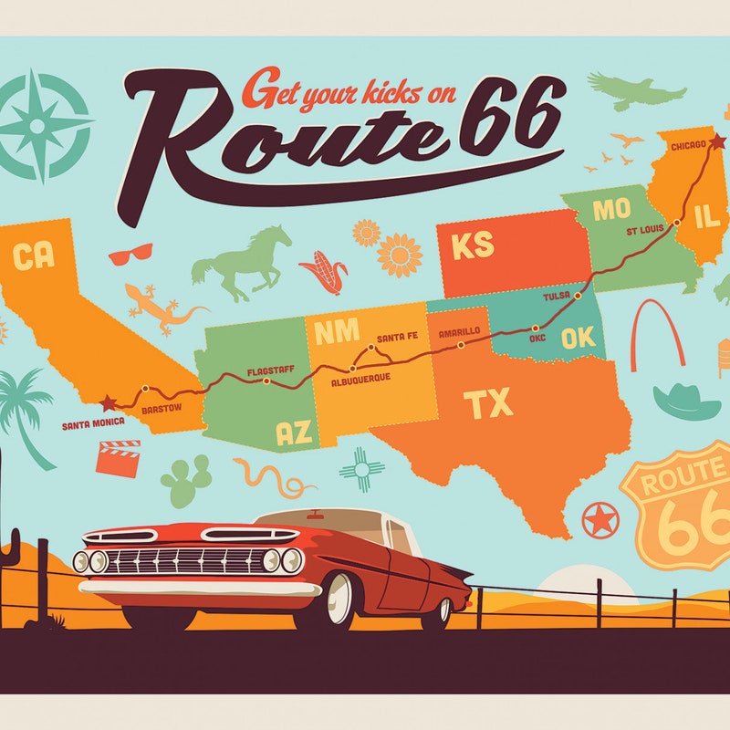 Usa Map Fabric Panel - Etsy