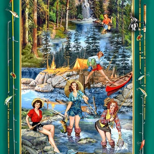 Fishing Fabric - Etsy