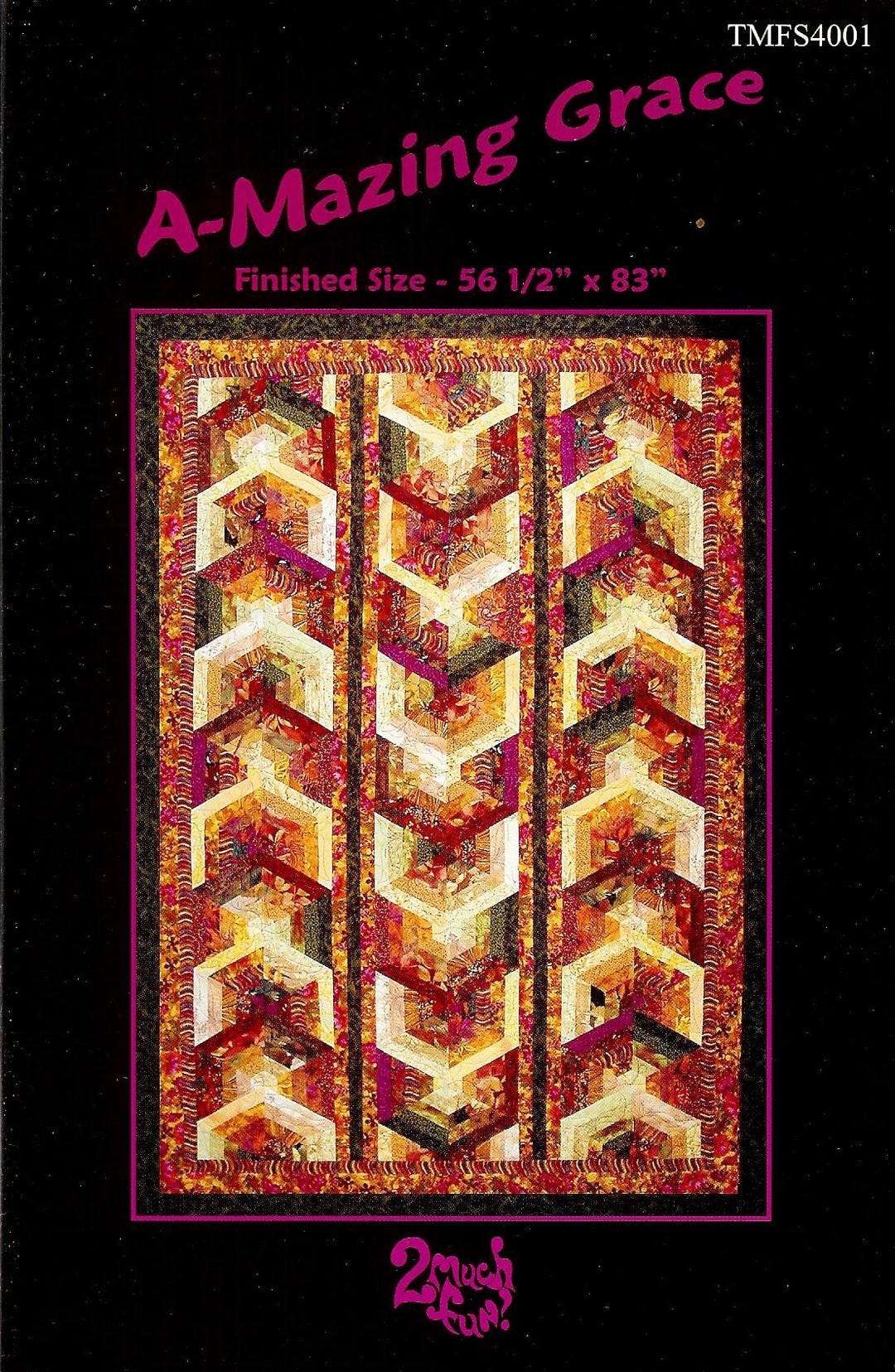 A-mazing Grace Quilt Pattern, 2 Much Fun, Startingstitches, Sewing ...