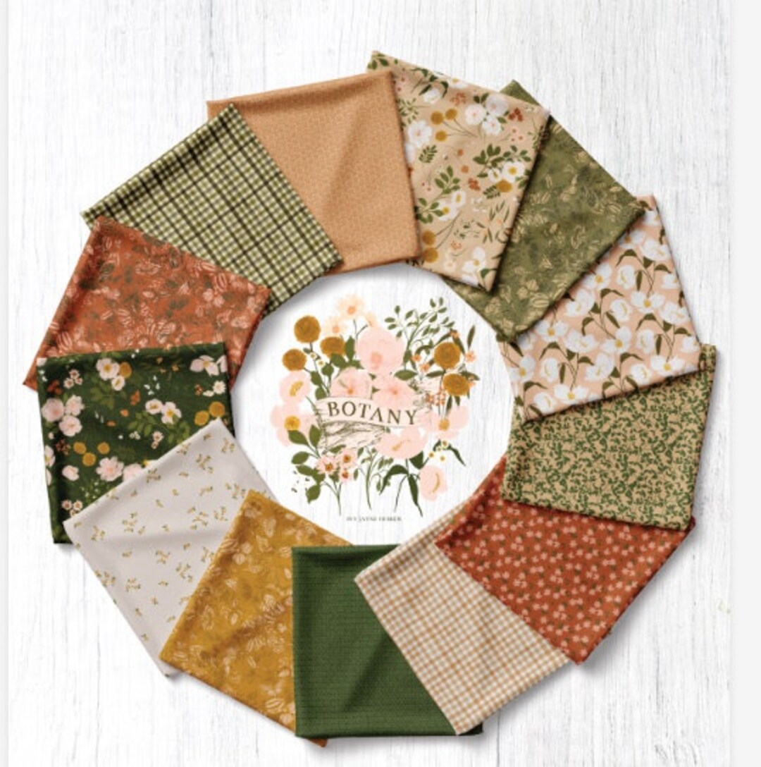 Botany Layer Cake, Camelot Fabrics, Startingstitches, 10 Squares, 100% ...