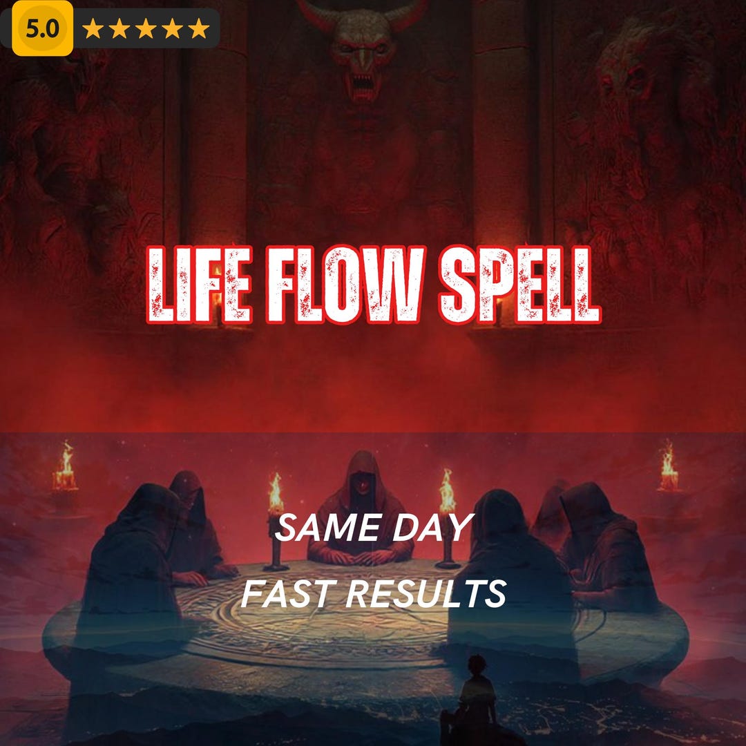 Life Flow Spell | Smooth Life Alignment & Block Release Ritual ...