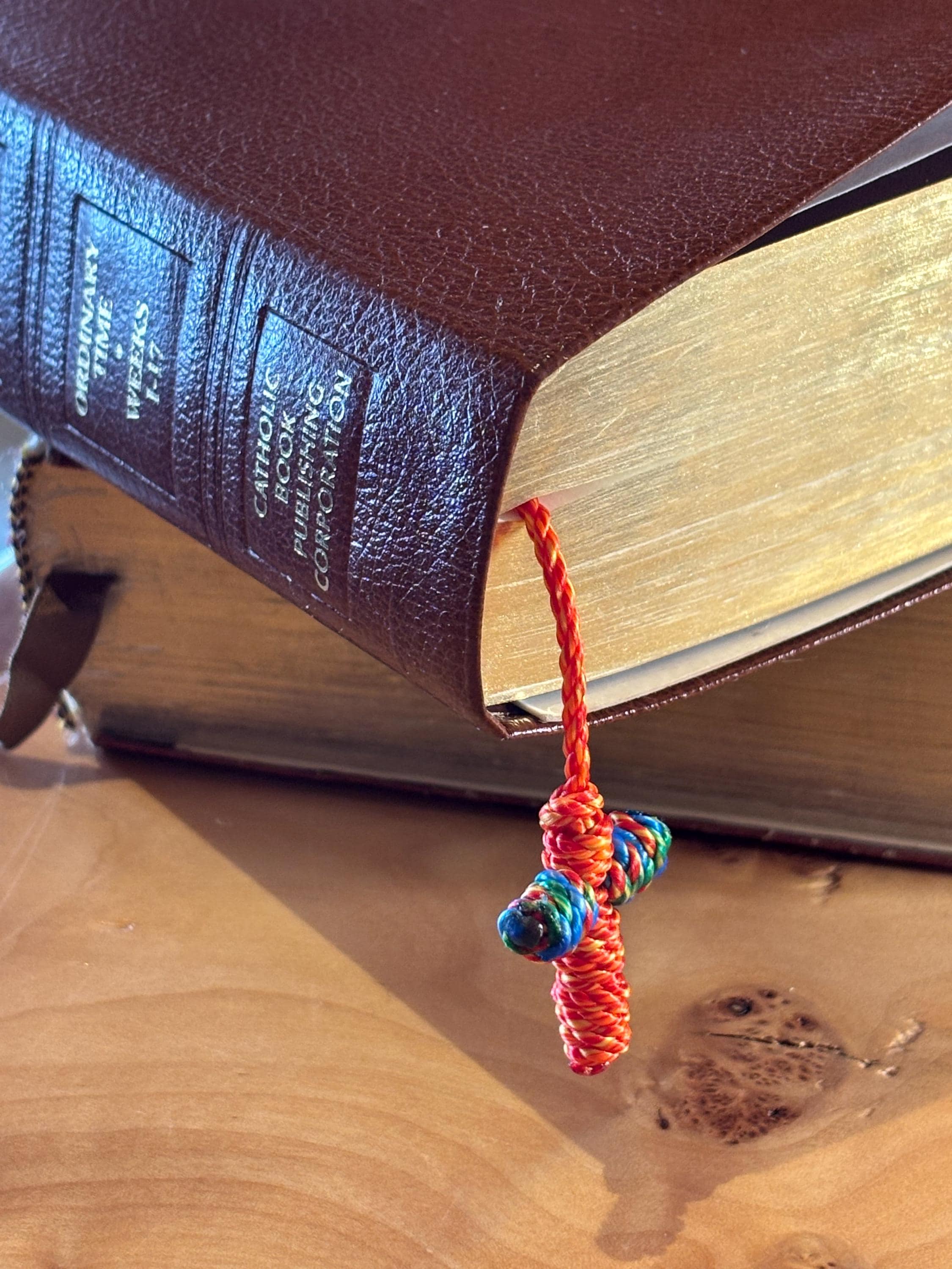 Collection (5) Hand‑tied Cross Bookmarks (set of 5) | Christian Gifts ...