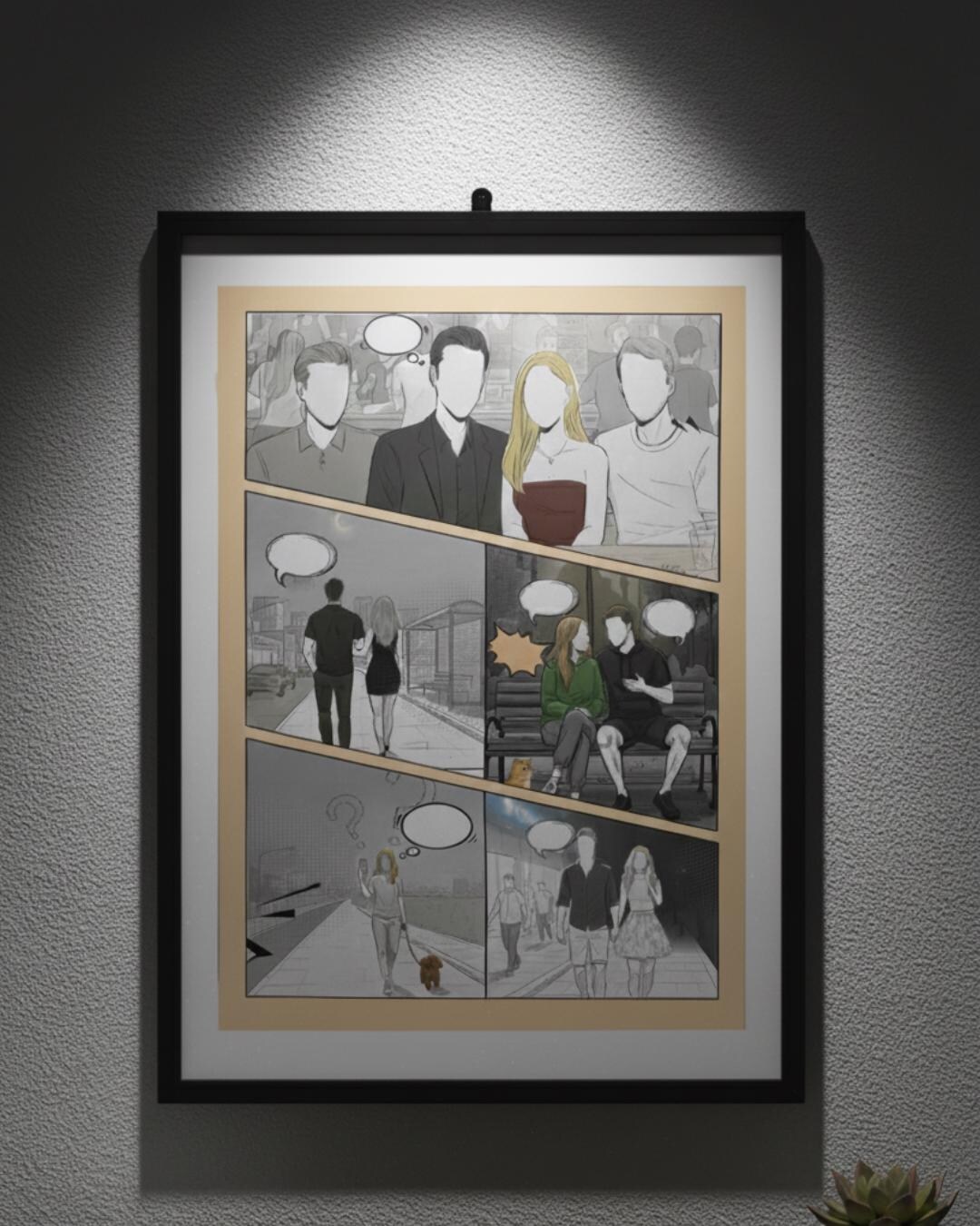 Custom Comic Strip Drawing - Personalized Comic Caricature, Story ...