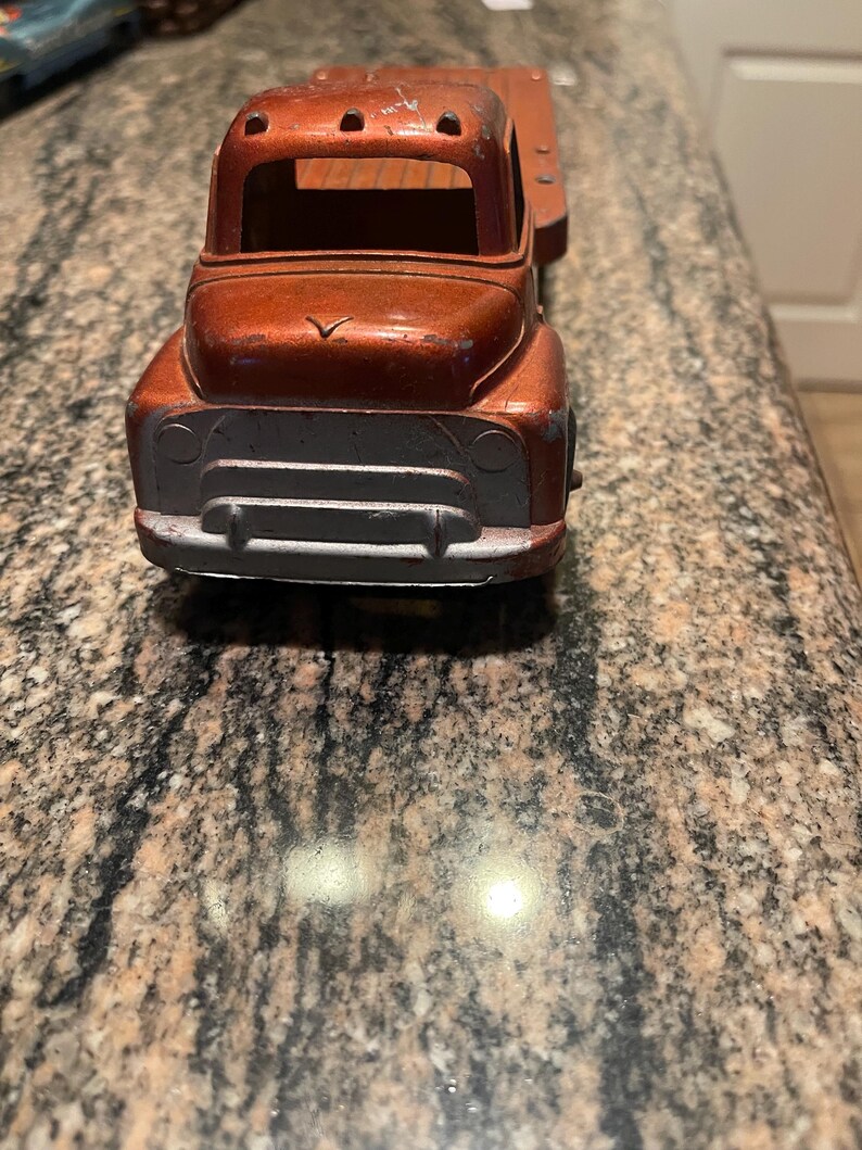 Vintage Rare Copper Color Stucto Flatbed Toy Truck - Etsy