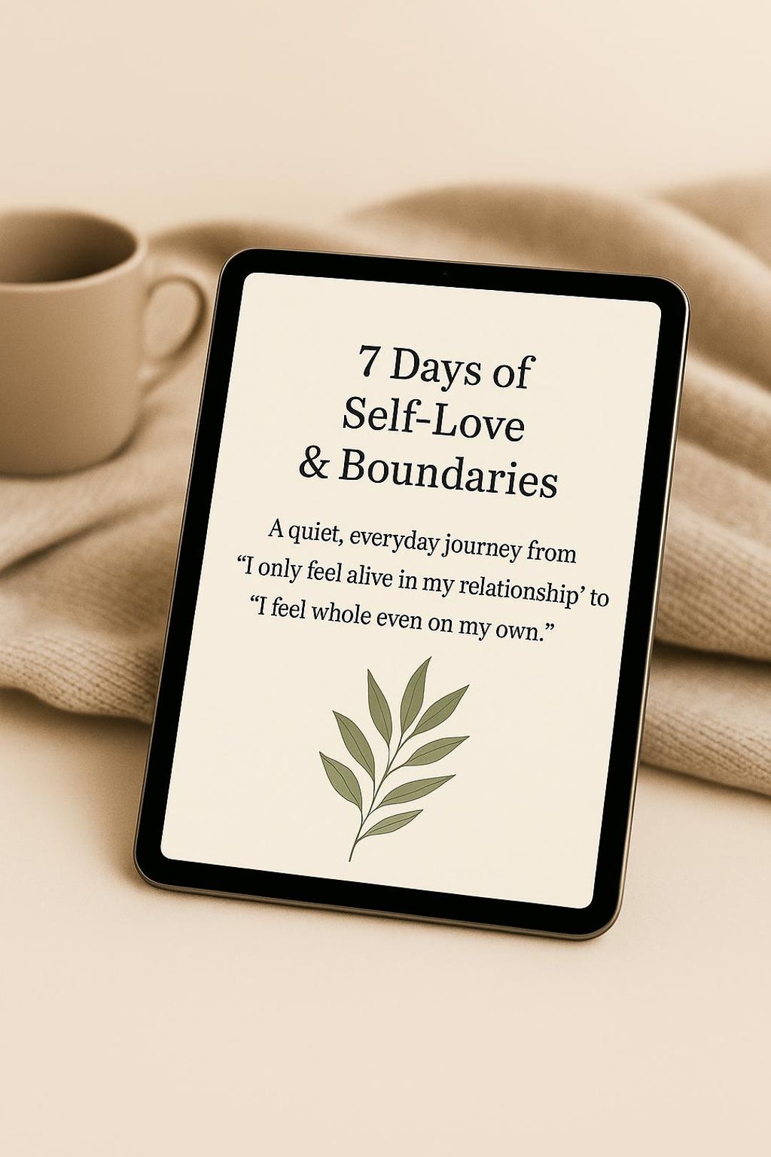 7 Day Self Love - Boundaries Workbook for Women | Emotional Dependency ...