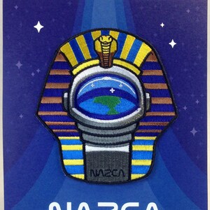 Pharaoh Astronaut NAZCA Ancient Astronaut Mission Patch | Etsy