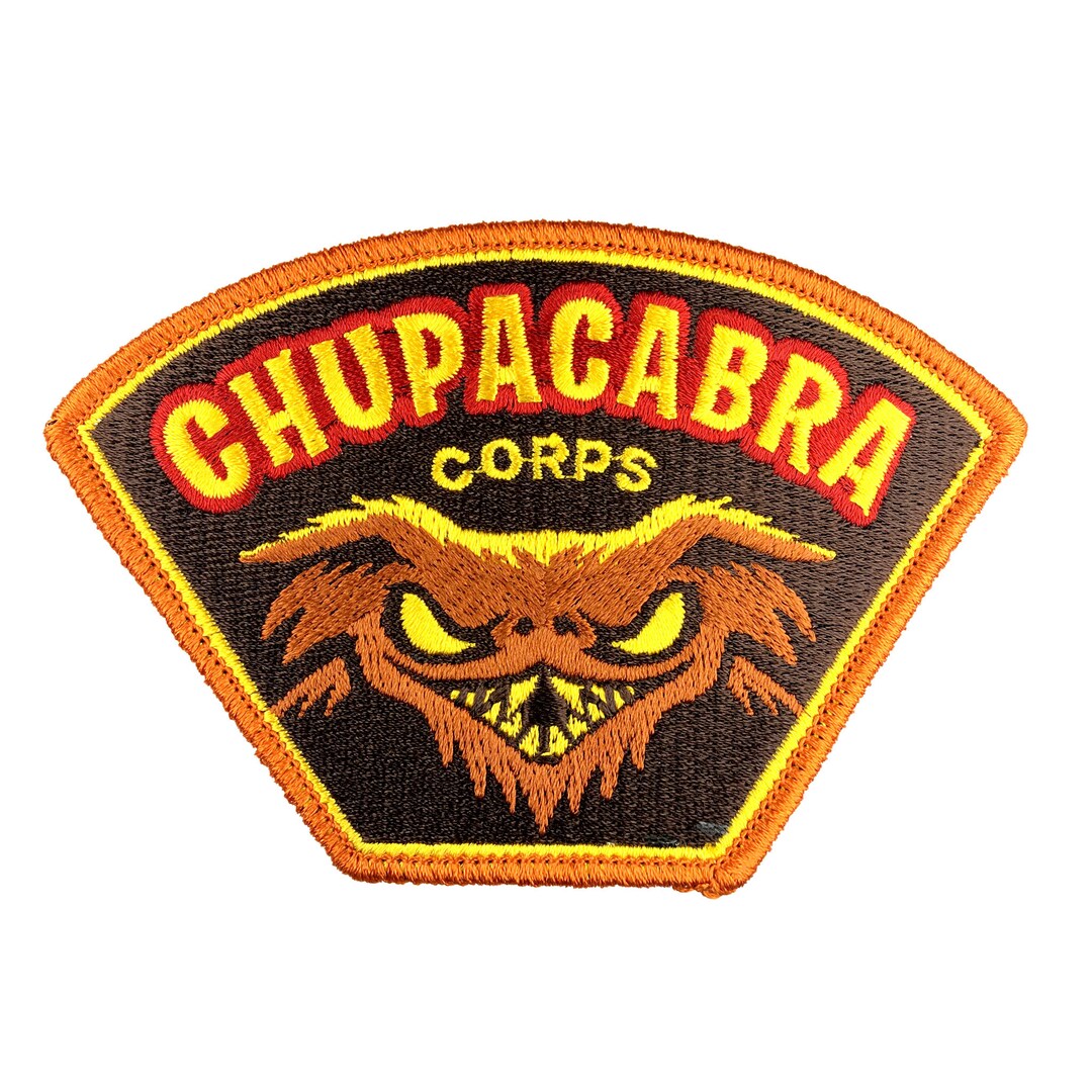 Chupacabra Corps Embroidered Patch | Chupacabra | Cryptozoology | - Etsy