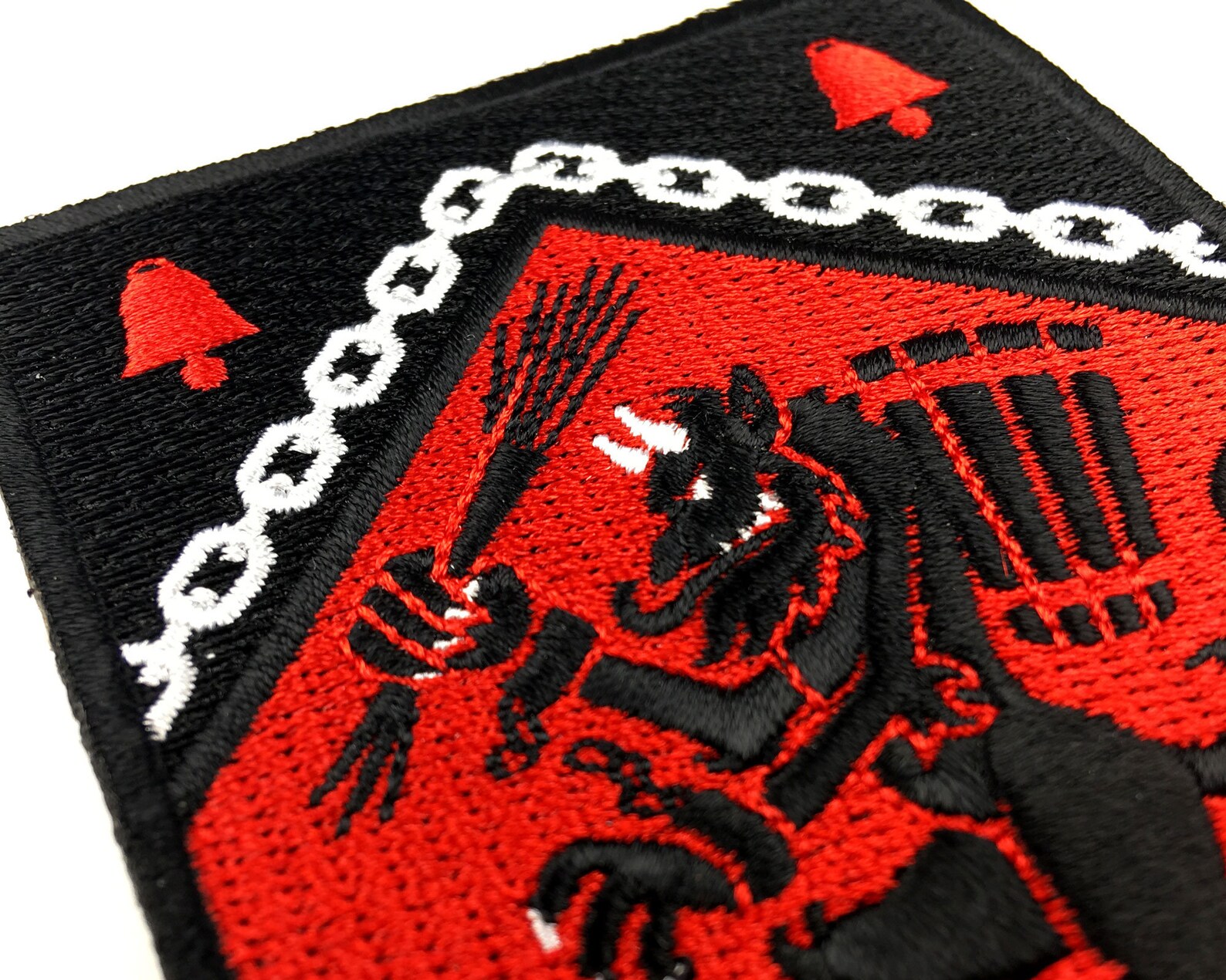 Krampus Rampant Heraldic Shield Embroidered Patch | Krampus | Krampus ...