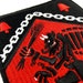 Krampus Rampant Heraldic Shield Embroidered Patch | Krampus | Krampus ...