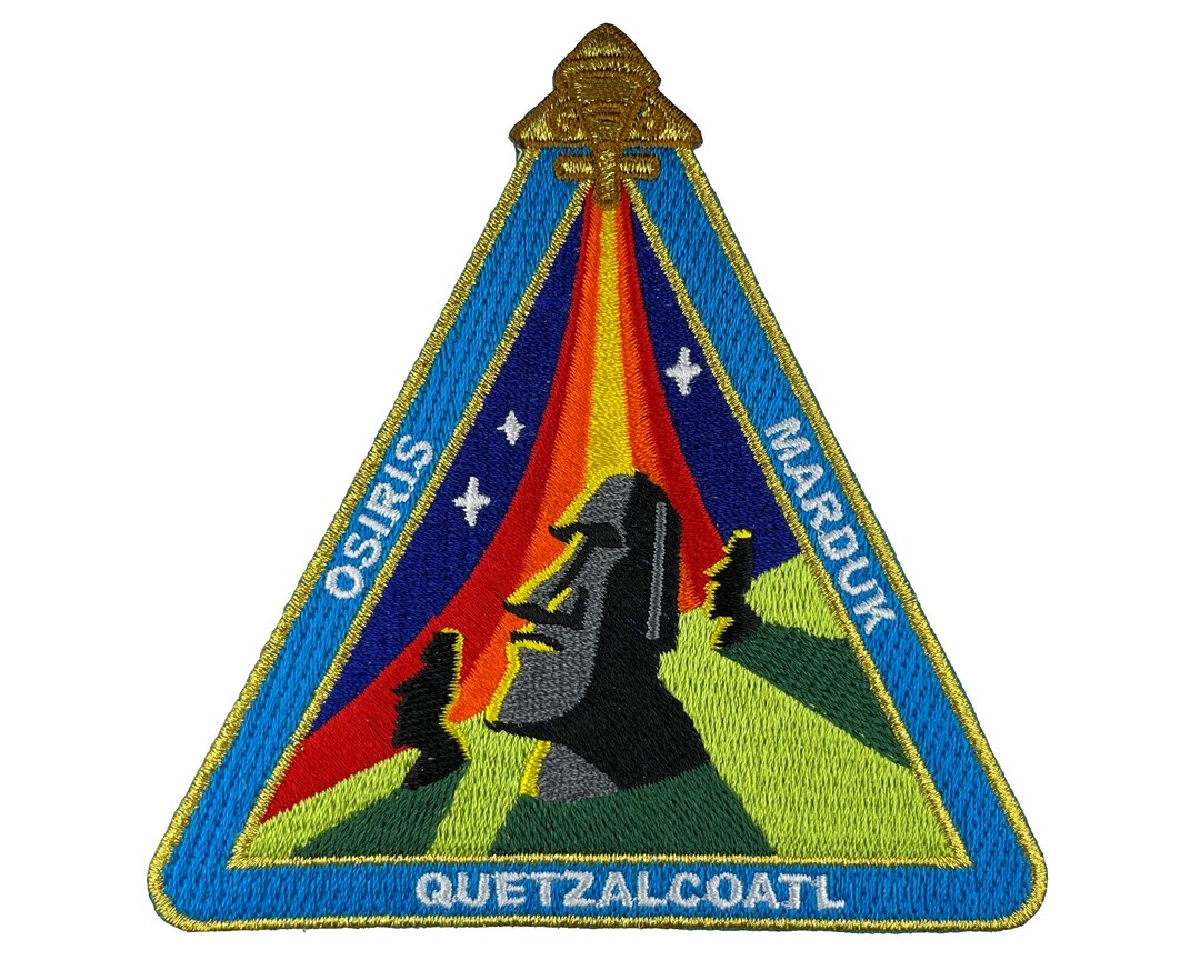 Easter Island Outpost - Ancient Astronaut Mission Patch | Moai ...