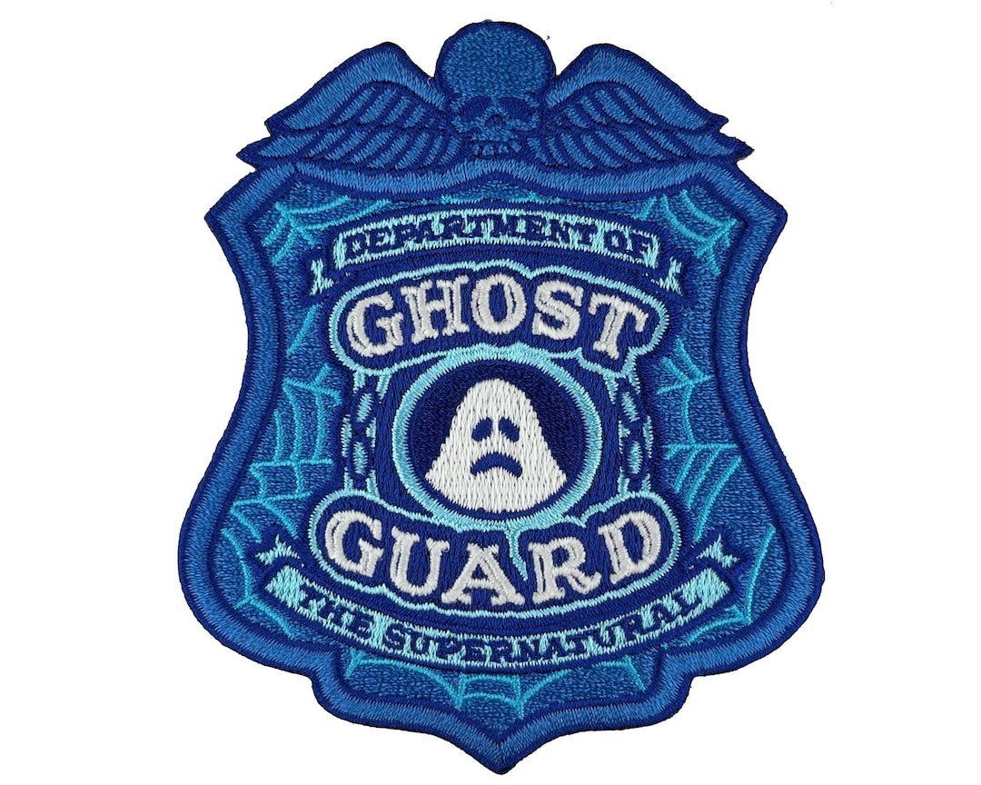 Ghost Guard Embroidered Patch - Glow-in-the-dark | Ghost | Paranormal ...