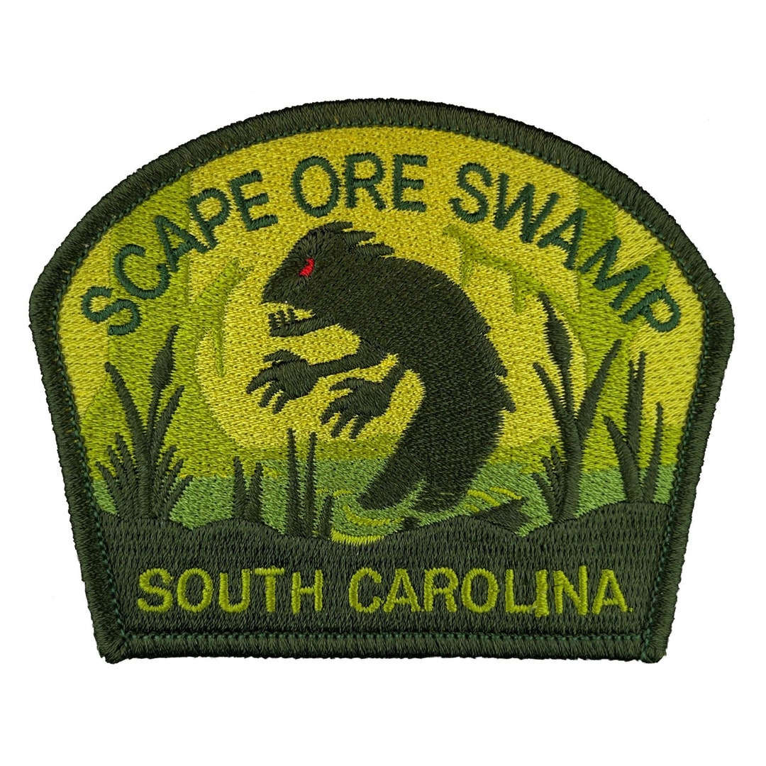 Scape Ore Swamp, South Carolina Travel Patch | Lizardman ...