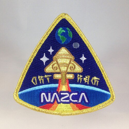 Sphinx Central NAZCA Ancient Astronaut Mission Patch | Etsy