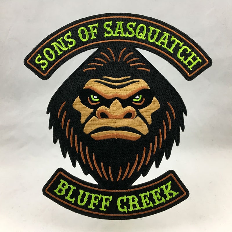 Sasquatch Embroidery - Etsy
