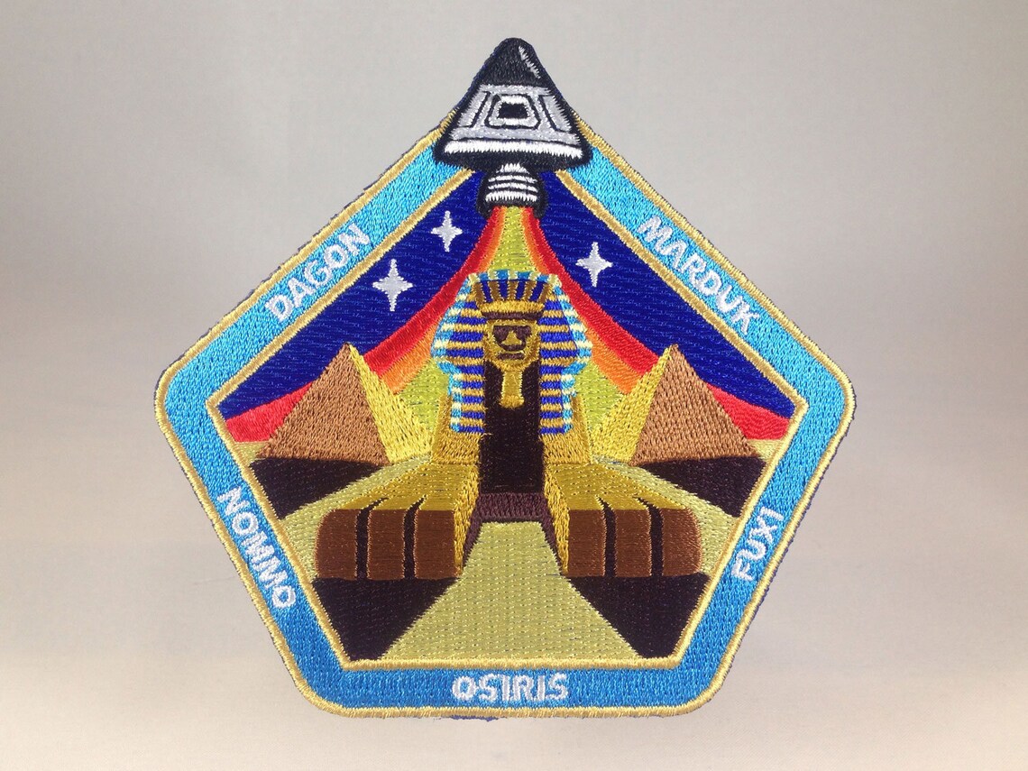 Sphinx Central NAZCA Ancient Astronaut Mission Patch | Etsy