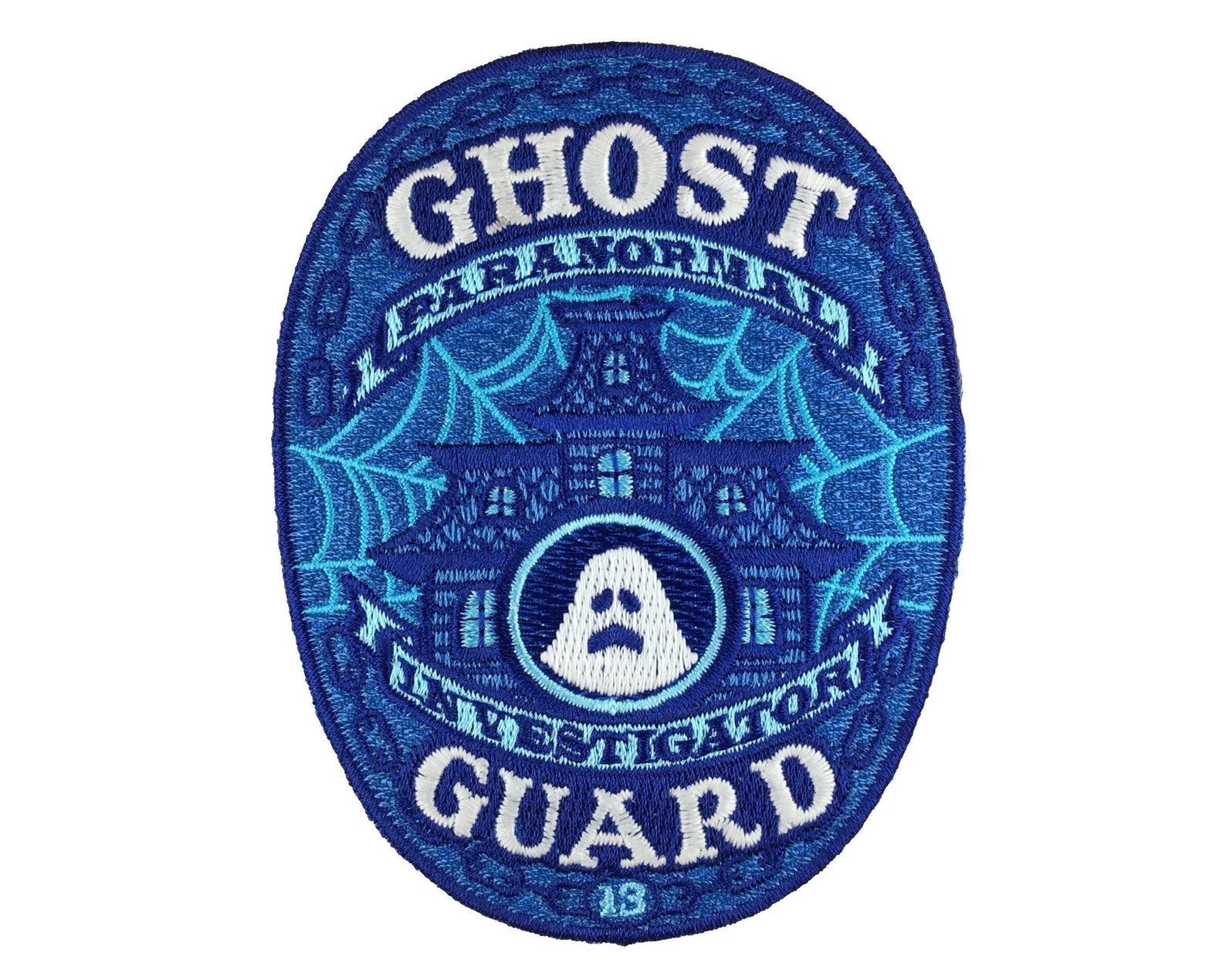 Ghost Guard: Paranormal Investigator Embroidered Patch Police - Etsy