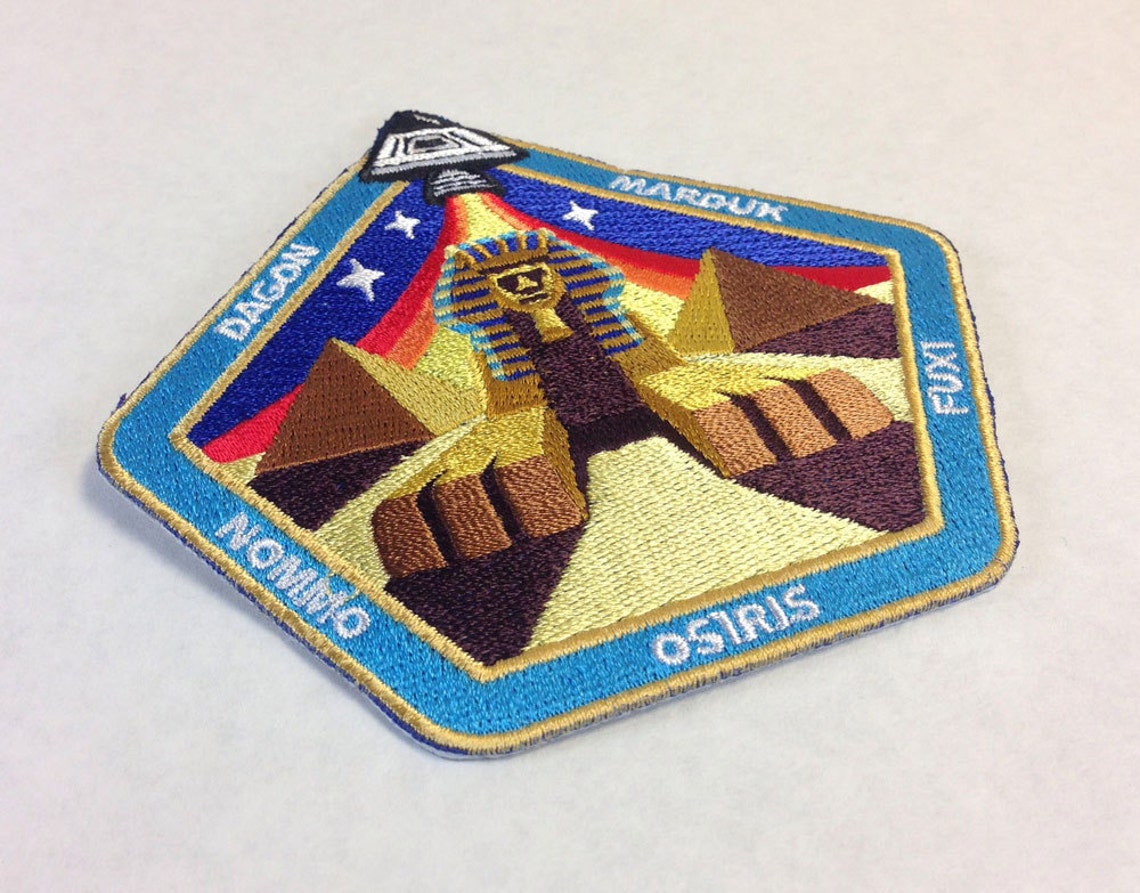 Sphinx Central NAZCA Ancient Astronaut Mission Patch | Etsy