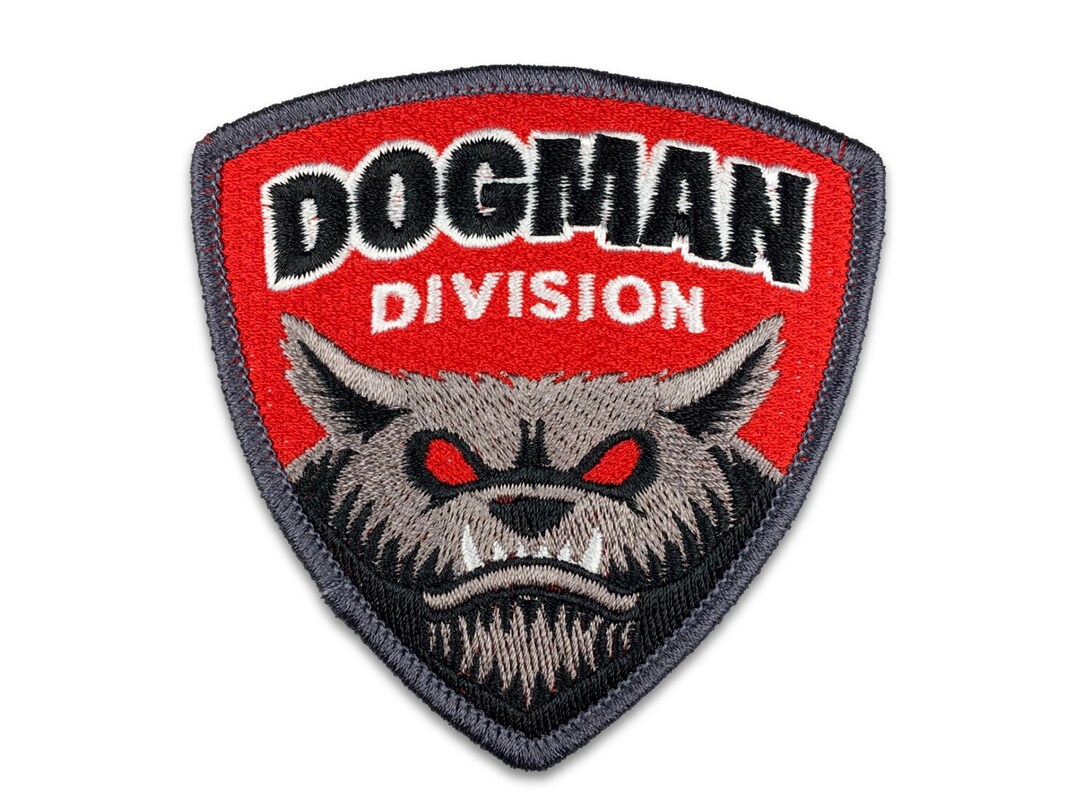 Dogman Division Embroidered Patch | Dogman | Cryptozoology | Cryptid ...