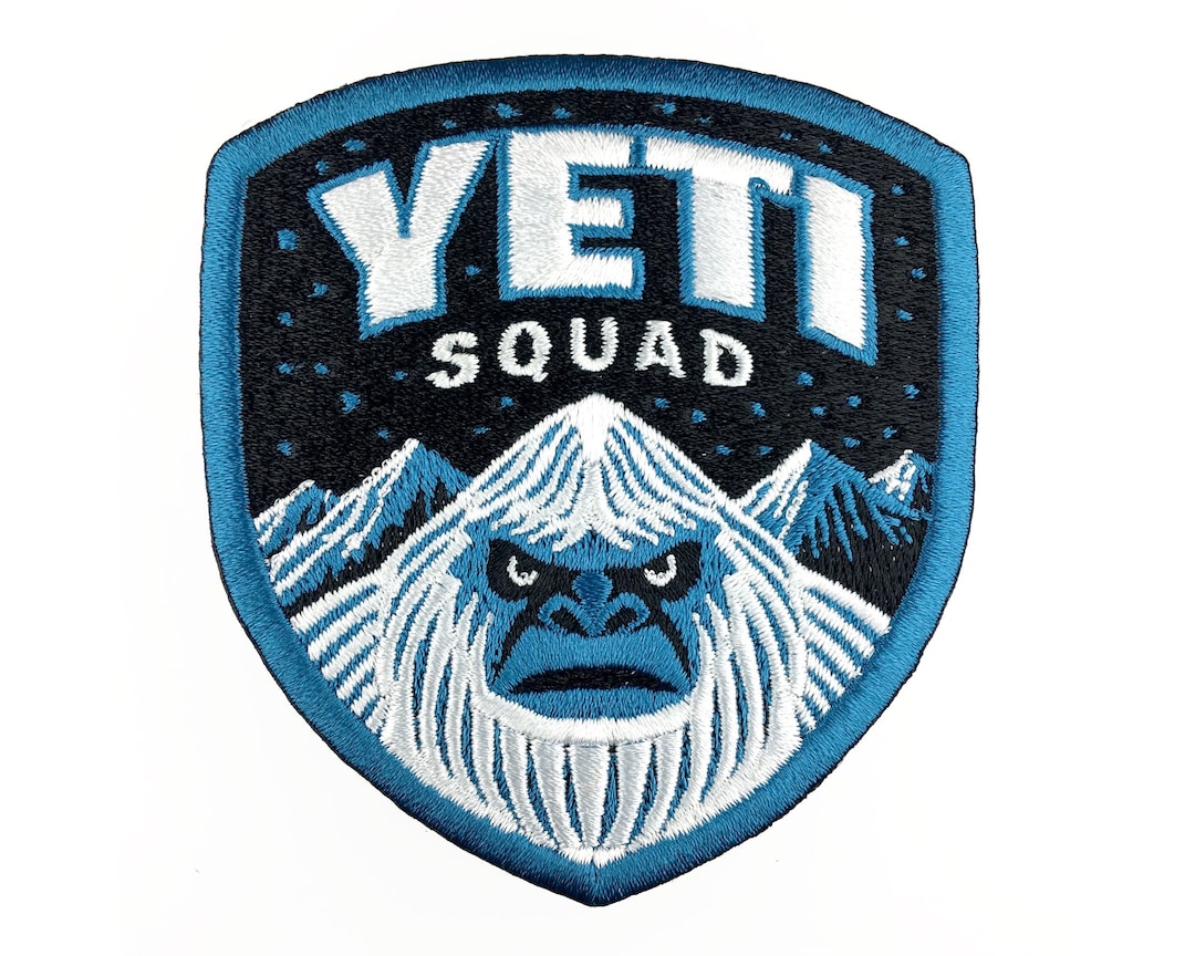 Yeti Squad Embroidered Patch | Yeti | Cryptozoology | Bigfoot Sasquatch Cryptid - Etsy