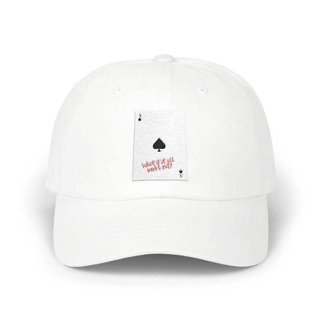 Grunge Ace Playing Card Dad Cap | Spade Card Baseball Hat - Etsy