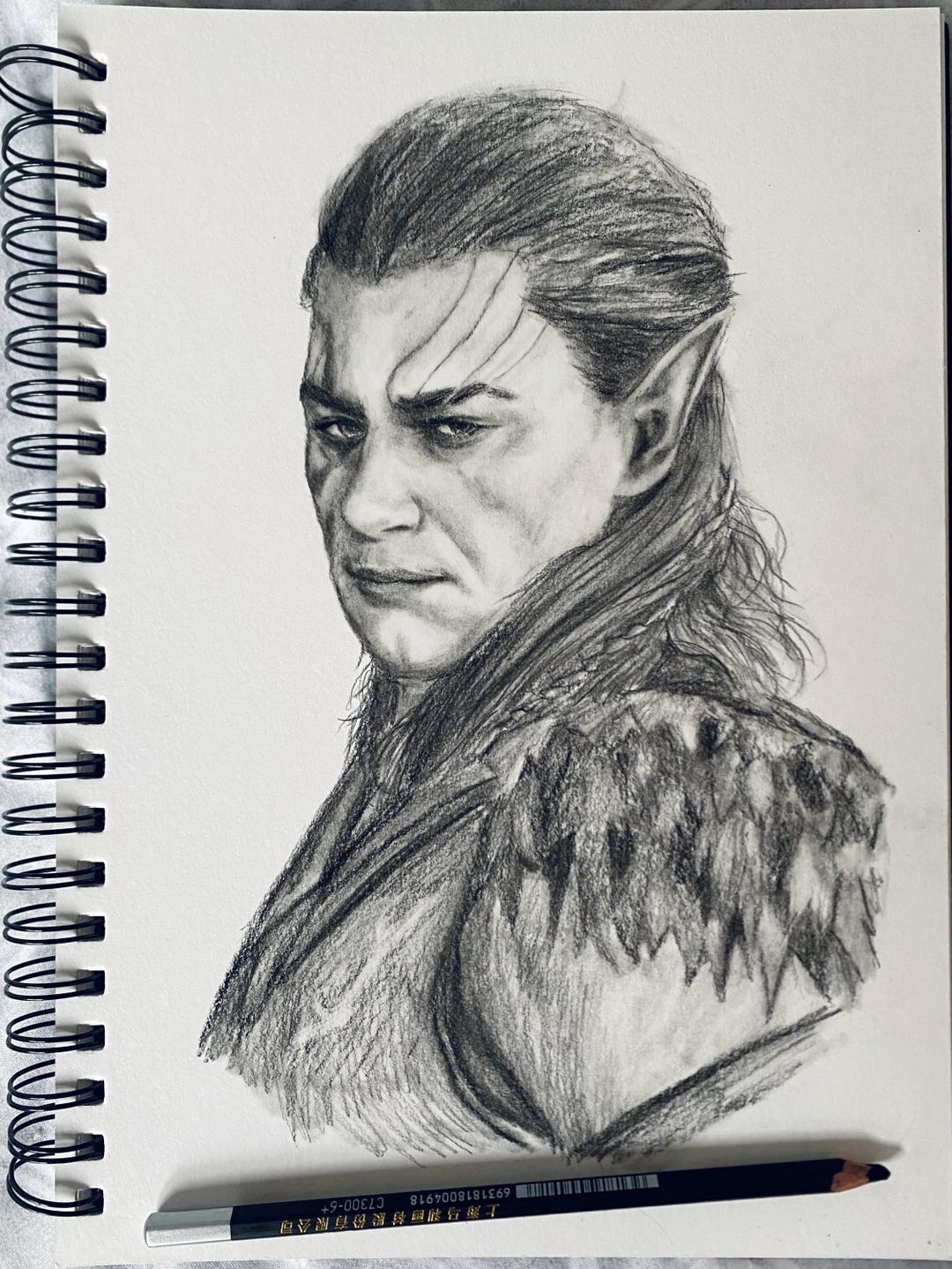 Halsin Drawing (original) - Etsy