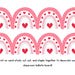 Bulletin Border, Classroom Borders, Canva Template, Valentine Themed - Etsy