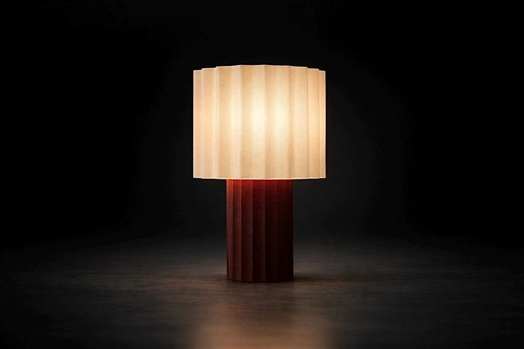 Table Lamp 3D Print - STL File - Minimalist Lamp Design - Etsy