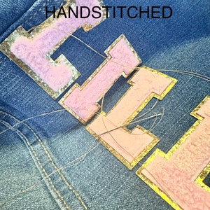 Unique Personalized Stitch Jean Jacket Custom Handpainted Design Made ...