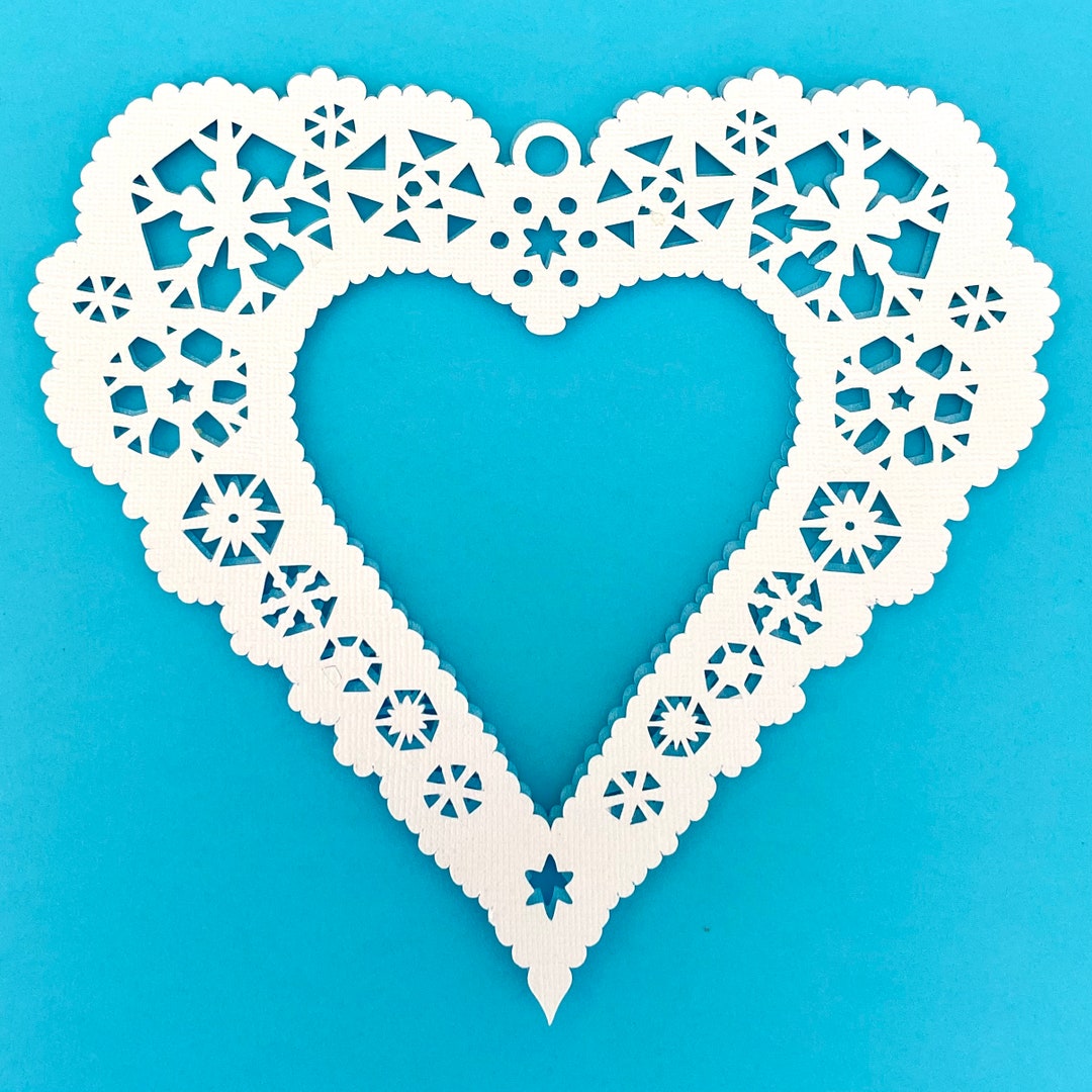 Winter Heart .SVG File Digital Download - Etsy