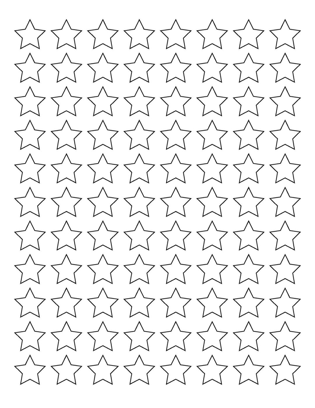 Small Stars .SVG File Digital Download - Etsy