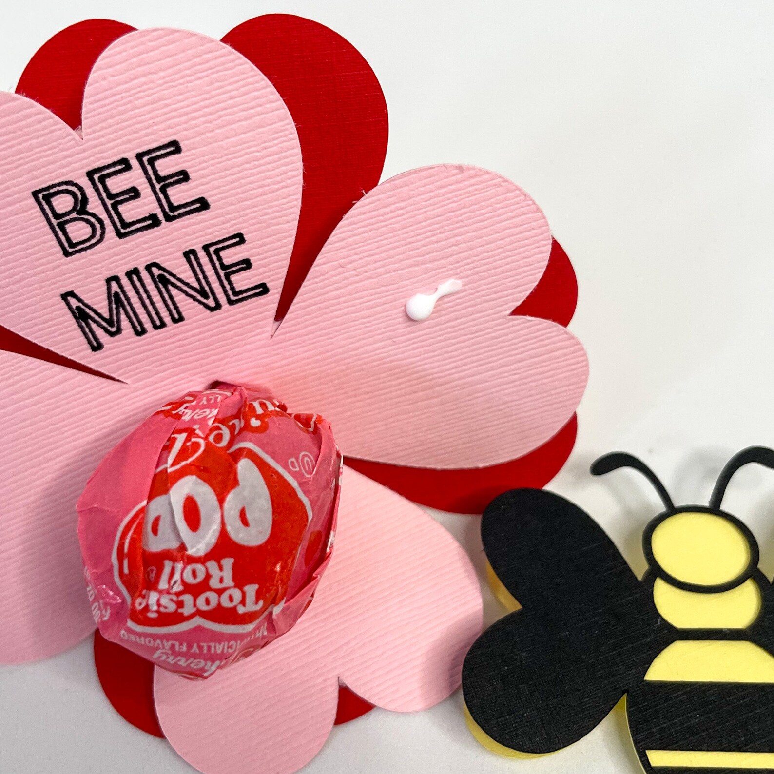 Bee Mine Flower Valentine's Day .SVG Digital Download - Etsy