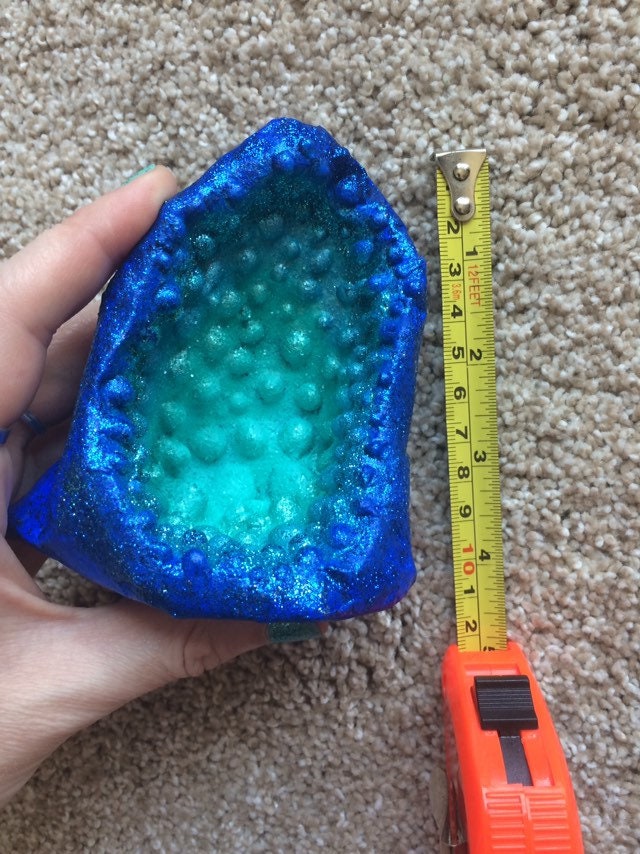 Fake Geode Geode Small Sculpture Rock Art Small - Etsy