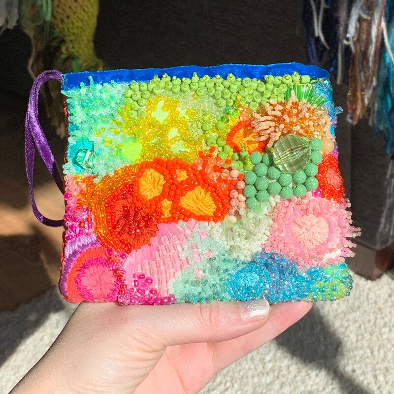 Tiny Beaded Purse - Etsy