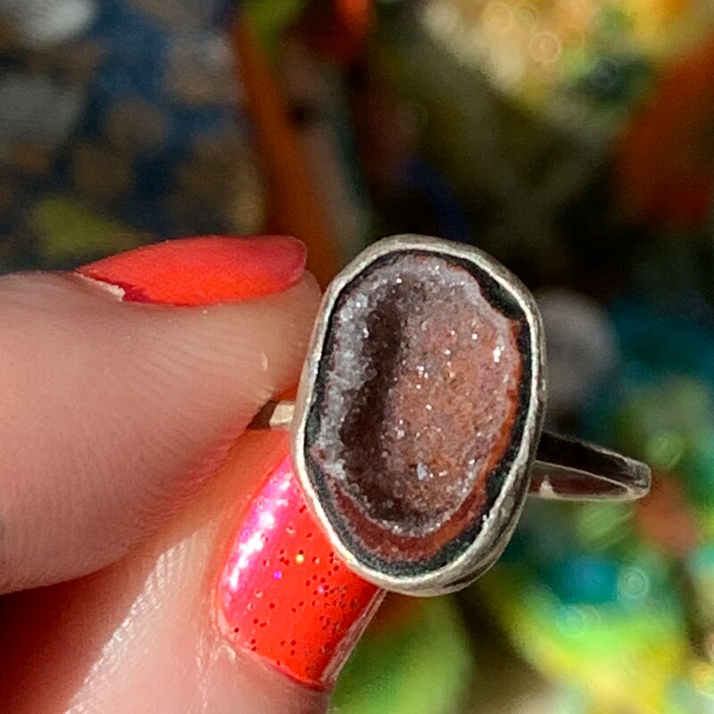 Geode Ring - Etsy