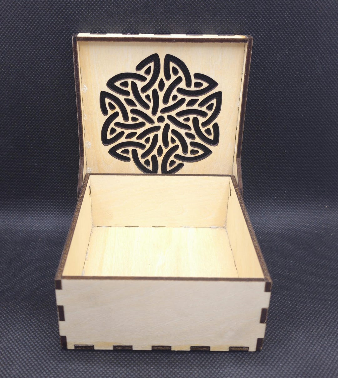 Celtic Box Digital File for 3mm Plywood | Laser Cut Celtic Knot Box ...