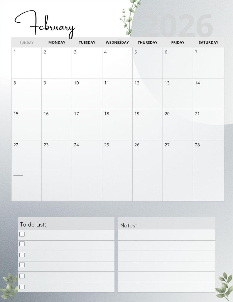 2026 Calendar - Etsy Australia