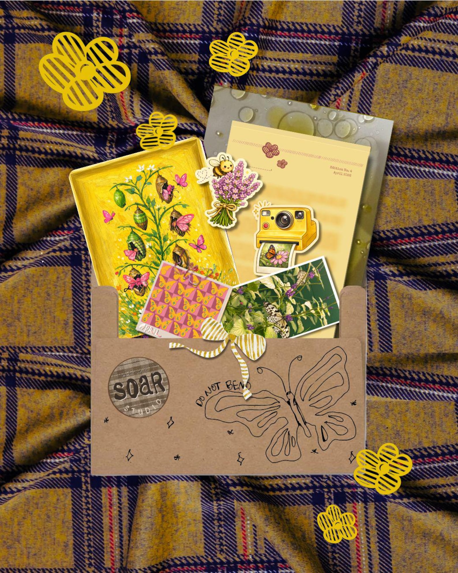 Soar Studio Mail Club | Monthly Art Club: Custom Artwork, Stickers ...