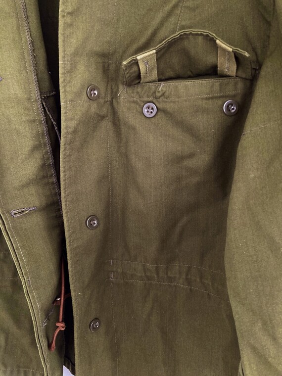 vintage army jacket with back pockets - Gem