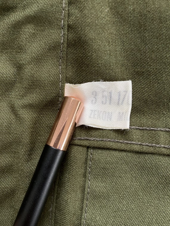 vintage army jacket with back pockets - Gem