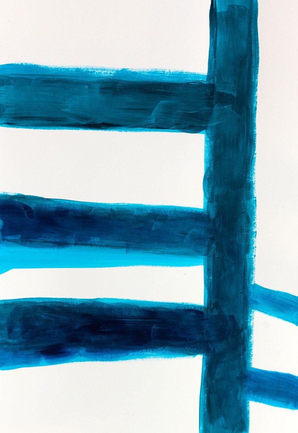 Abstract painting Set of two wall art prints geometric art | Etsy