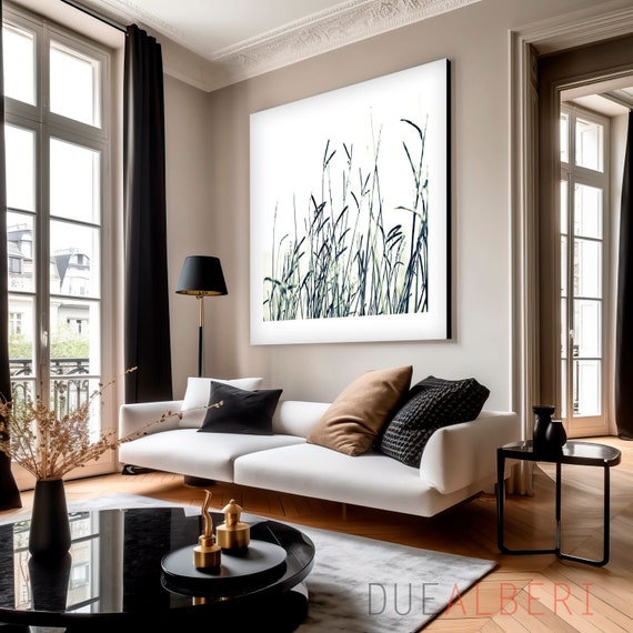 Wall decor in living room store