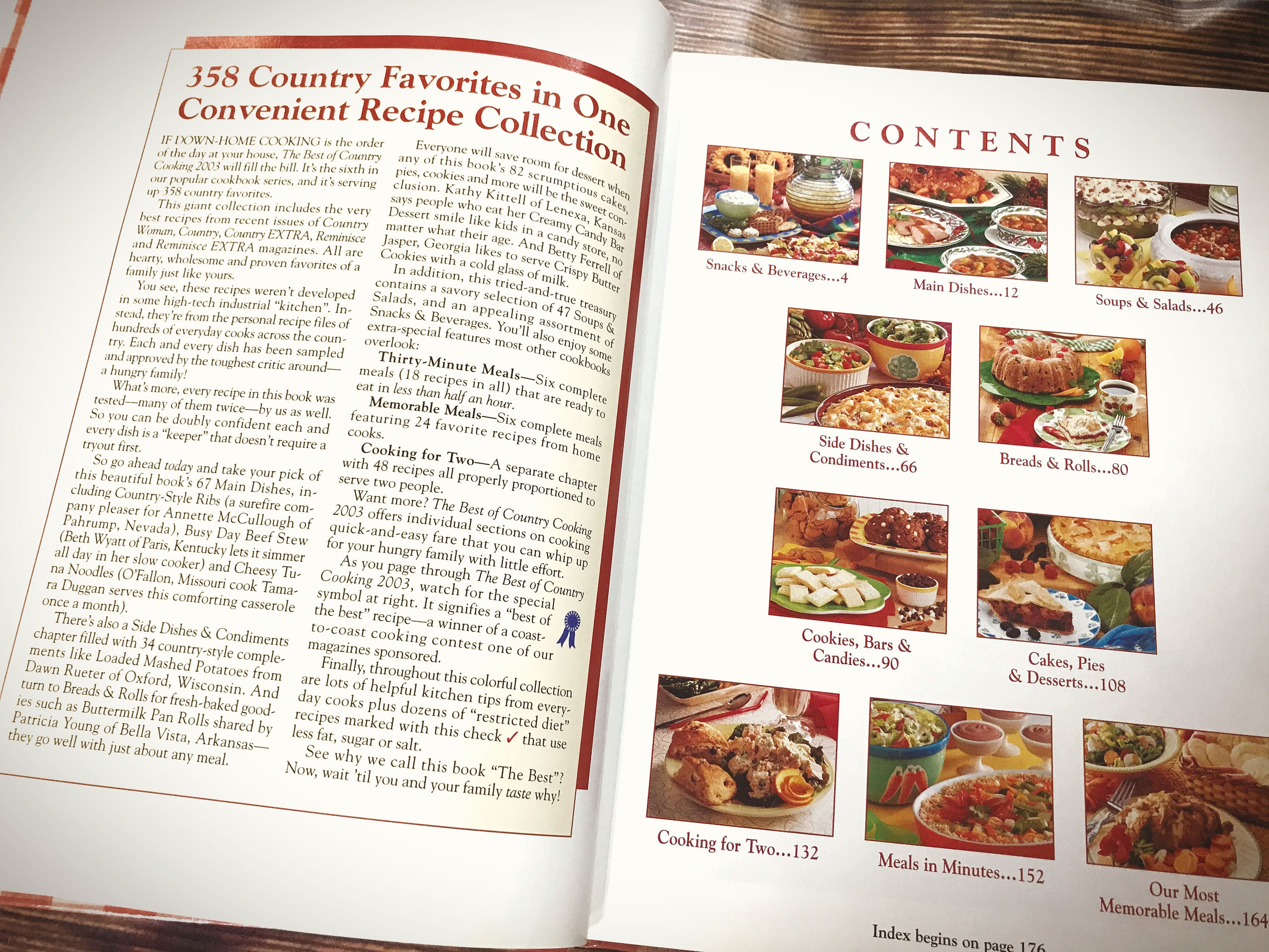 Vintage Country Cooking Cookbook Set, 2003-2004, Family Recipes - Etsy