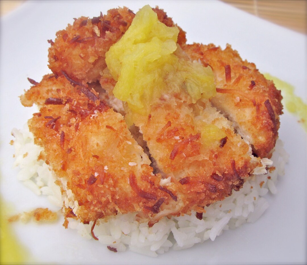 Coconut Pineapple Chicken, PDF Recipe - Etsy